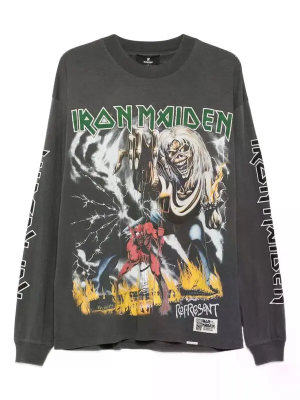 REPRESENT Iron Maiden Number Of The Beast T-shirt