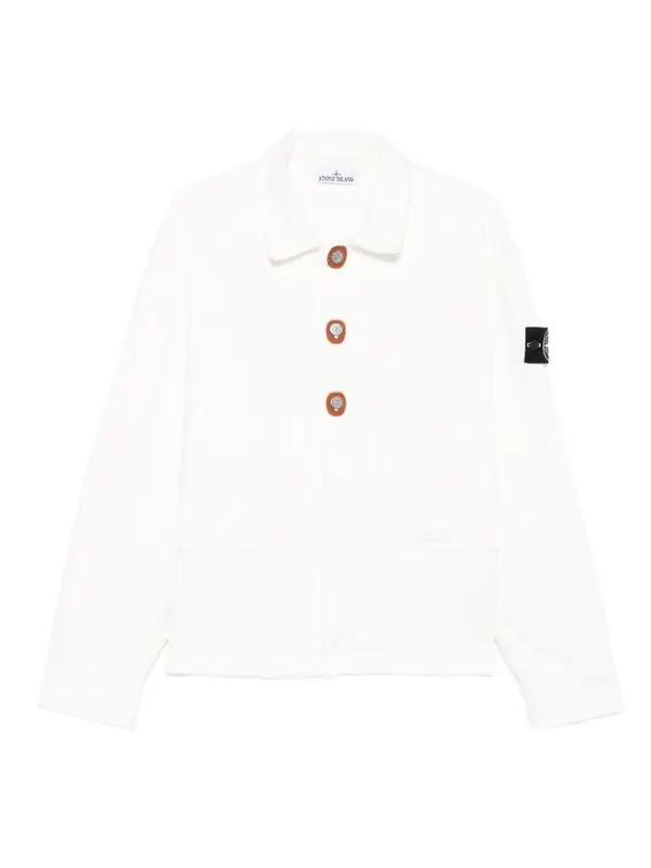 Stone Island Button-fastening Cotton Jacket