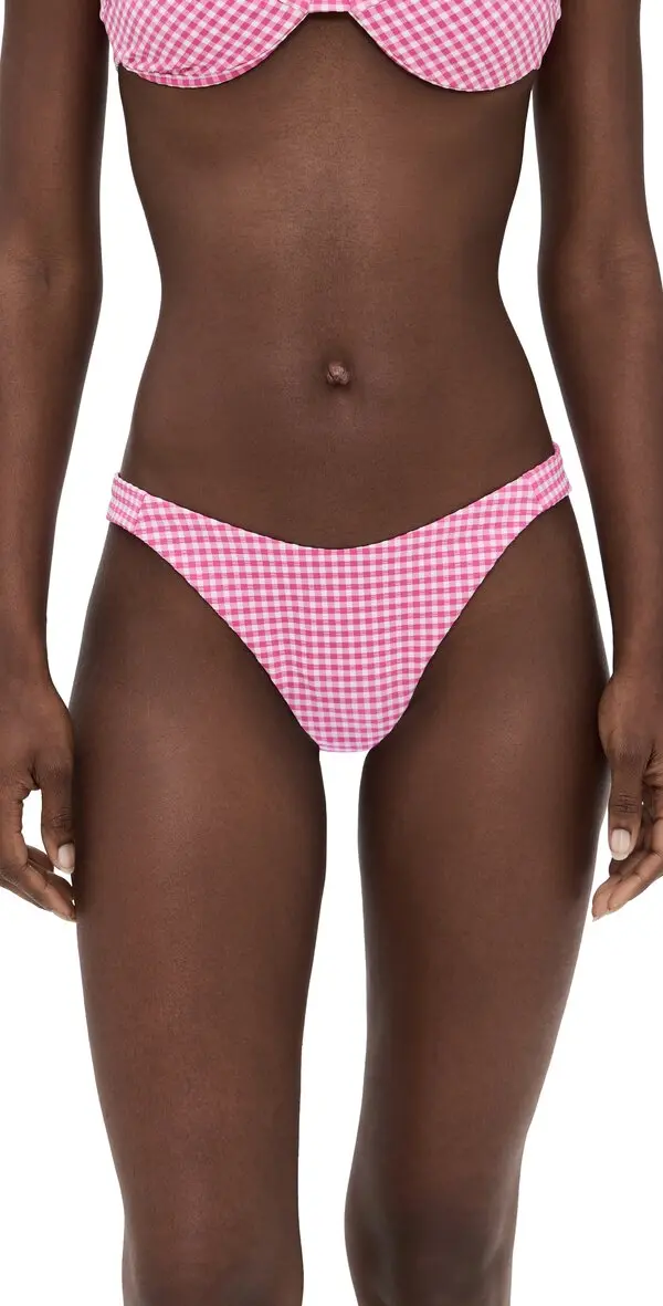 Onia Lucie Bikini Bottoms - Gin Fizz/white