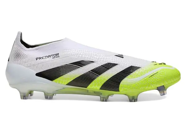 Adidas Predator Elite Laceless Fg Radiant Blaze Pack - Cloud White/core Black/lucid Lemon