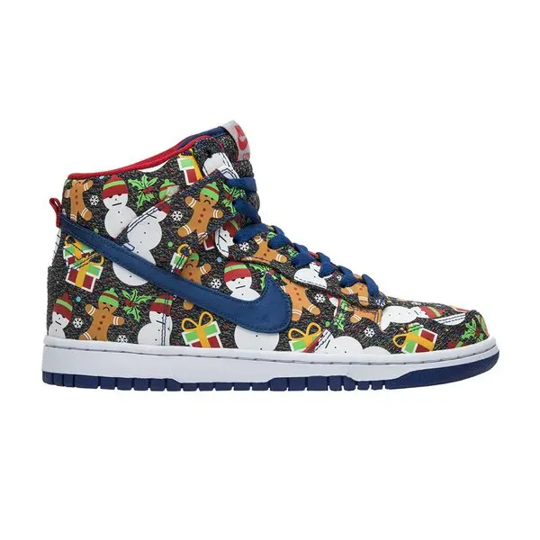 Nike Concepts X Dunk Pro High Gs 'ugly Christmas Sweater' 2017