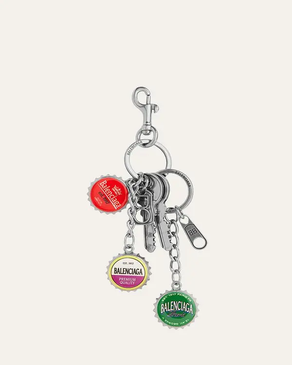 Balenciaga Keyring Bottle Caps