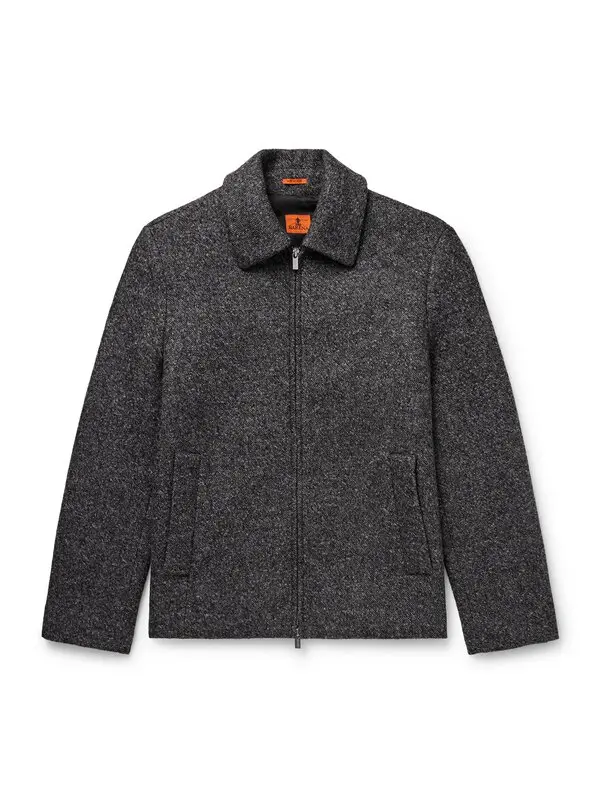 Barena Venezia Slim-fit Virgin Wool-blend Blouson Jacket