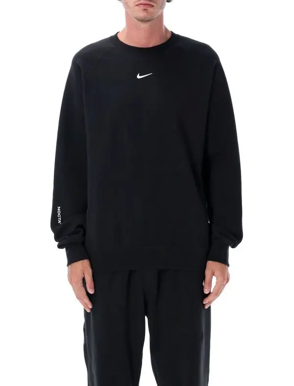 Nike Nocta Fleece Crewneck Sweatshirt - Black