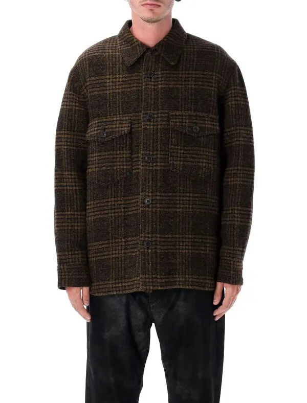 Isabel Marant Kervey Jacket - Khaki Check
