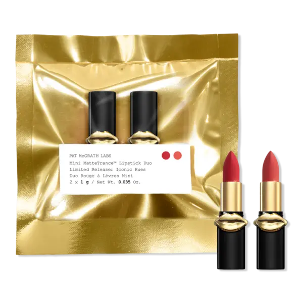 PAT MCGRATH LABS Mini Mattetrance Lipstick Duo: Iconic Hues - One-color