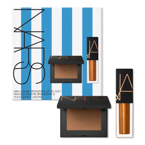 NARS Mini Laguna Bronzer & Lip Oil Duo - One-color