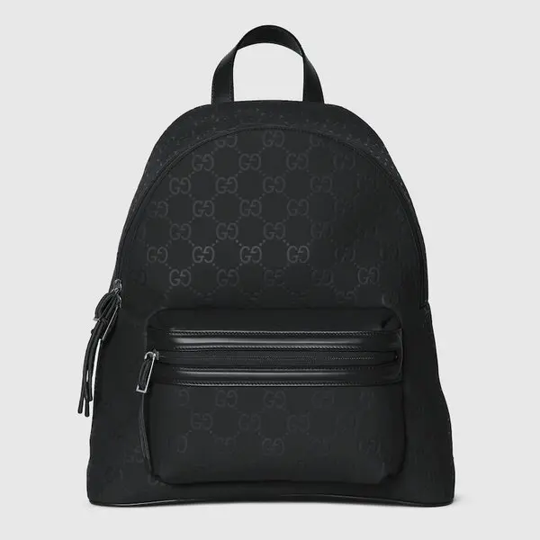 Gucci Edge Medium Backpack - Black
