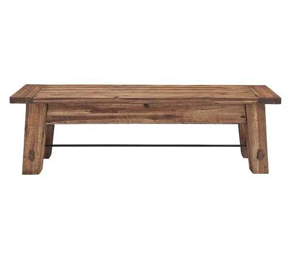ALATERRE FURNITURE Durango 60' Wood Entryway Or Dining Bench