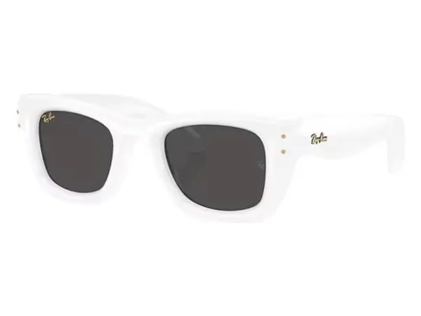 Ray-ban X A$ap Rocky Wayfarer Sunglasses - Polished White Ultra Black (rb4940)