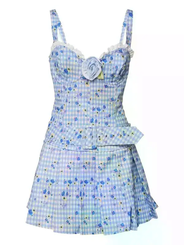 slim fit dress slacks Nursing Collection: Falling in Love Emerald Gingham Maxi Dress, X-Small - The Mint Julep Boutique main image 1
