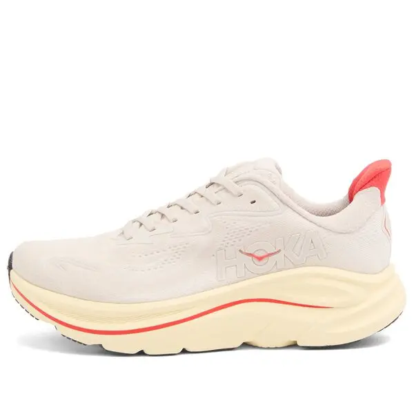Hoka One One Clifton 10 Sneaker - Stucco/cerise