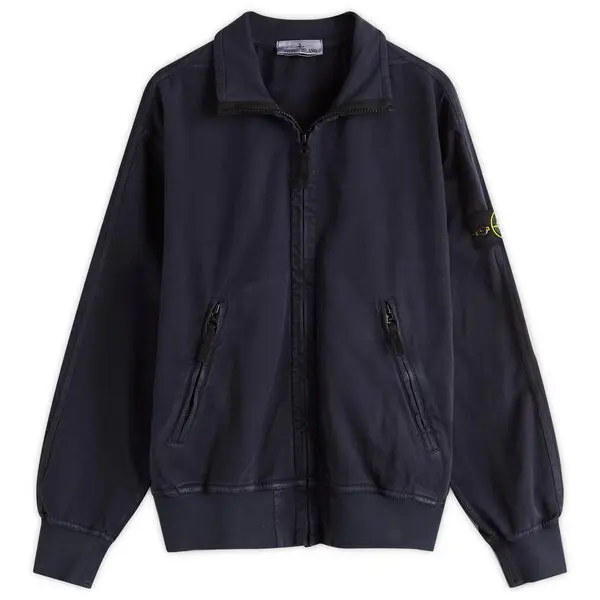 Stone Island Old Effect Harrington Jacket