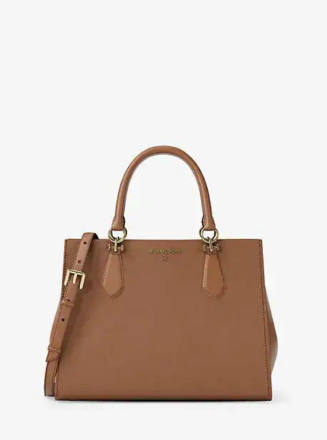 Michael Kors Marilyn Large Tote Brown 62% Off Editorialist