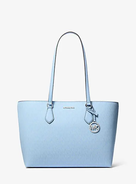 Michael Kors Sheila Large Signature Logo Tote Bag - Blue