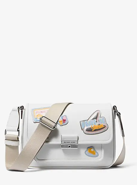 Michael Kors Embellished Crossbody Bag - White