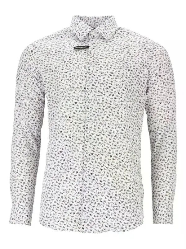 Scotch & Soda Floral-print Shirt - White