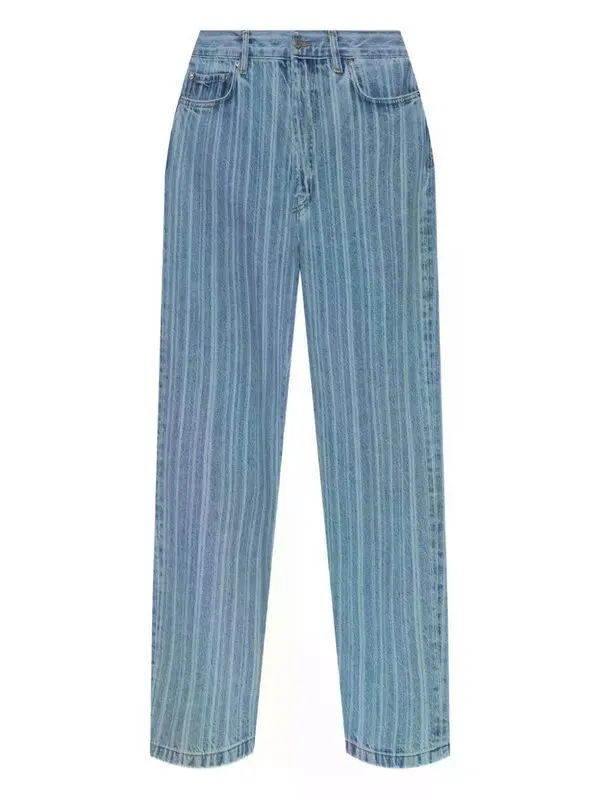 Carhartt Work In Progress Rylan Striped Straight Leg Jeans