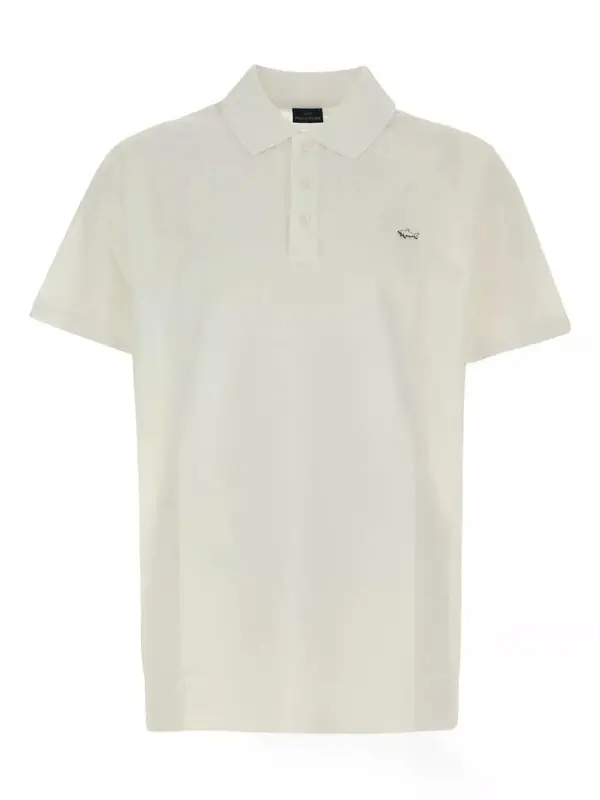 Paul & Shark Logo-detail Polo Shirt - Neutrals