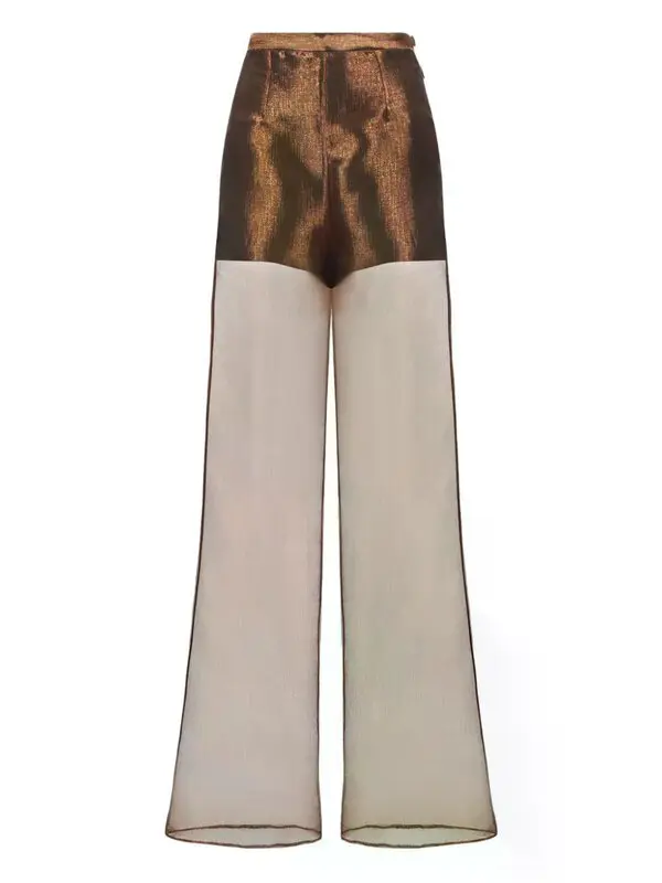 TALLER MARMO Marlene See-through Trousers