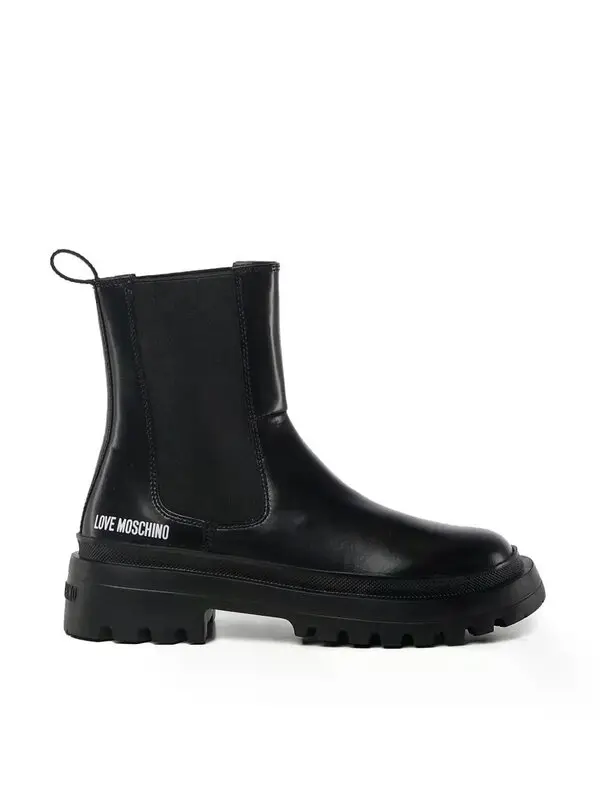 Moschino Elastic-panel Lug Sole Boots
