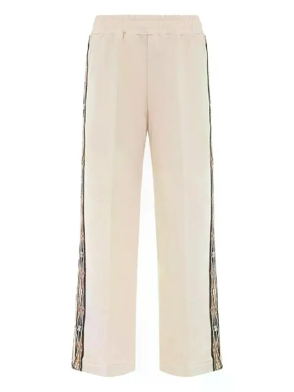 AKEP Embroidered-panel Sweatpants