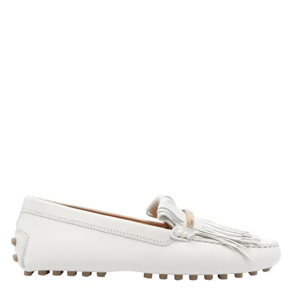 TOD'S Gommino Loafers - White