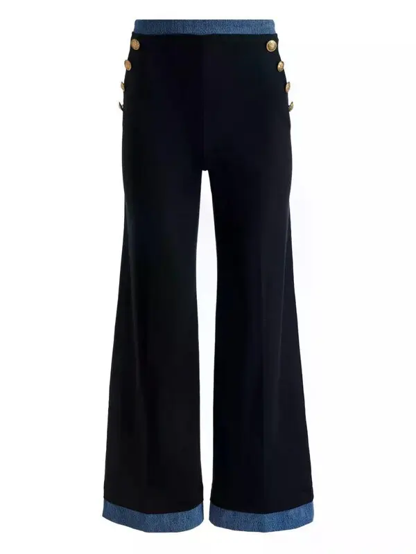 Alice + Olivia Narin Cropped Trousers - Black