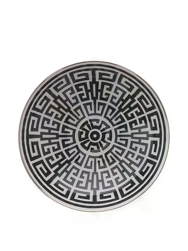 GINORI 1735 Labirinto Porcelain Bowl - Black