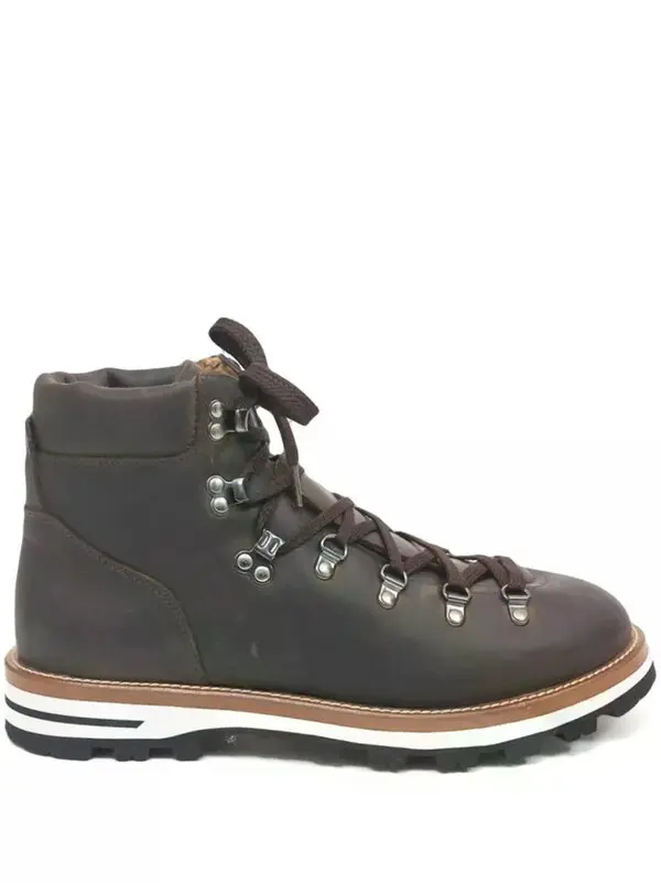 MONPIZ Lace-up Leather Boots