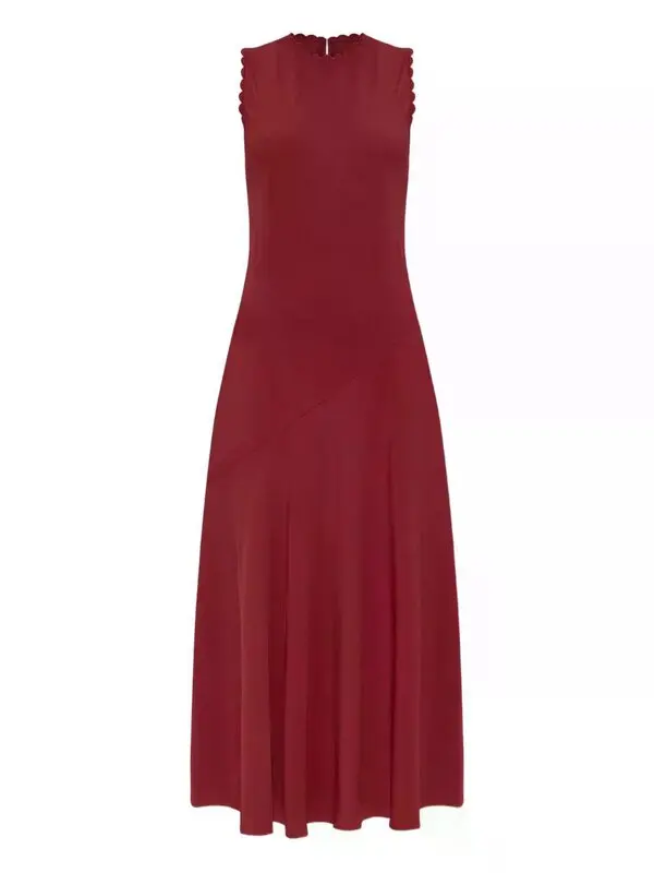 Ulla Johnson Scallop-trim Midi Dress