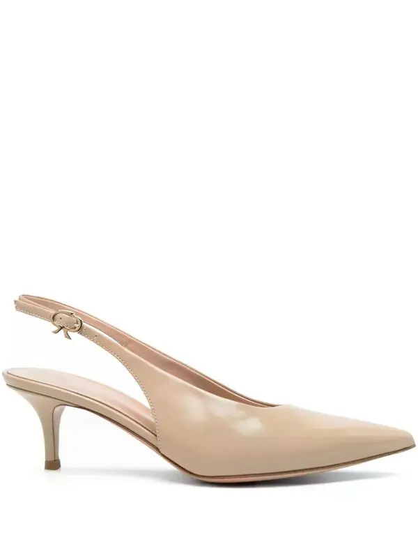 GIANVITO ROSSI 55mm Robbie Sling Pointed-toe Pumps