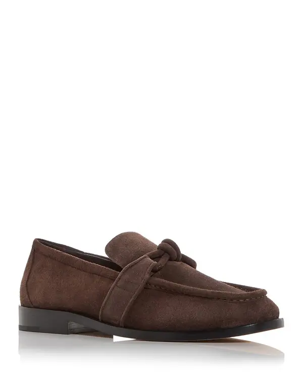 Bottega Veneta Astaire Knot Loafers - Bark