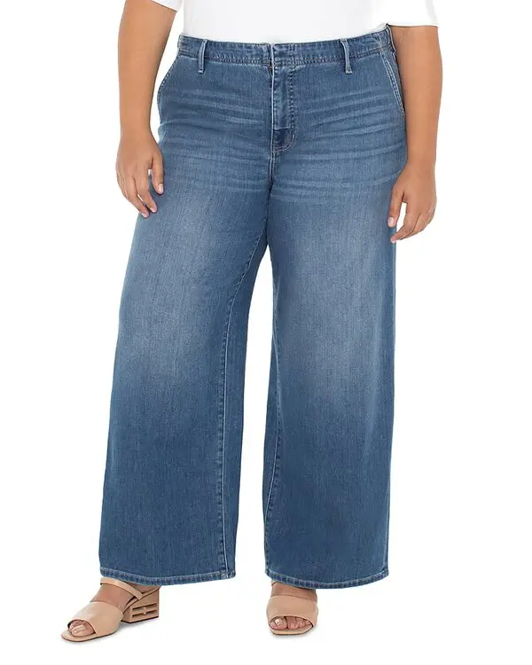 LIVERPOOL Weekender High Rise Wide Leg Jeans