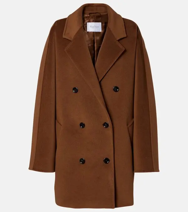 Max Mara Wool And Cashmere Coat - Brown