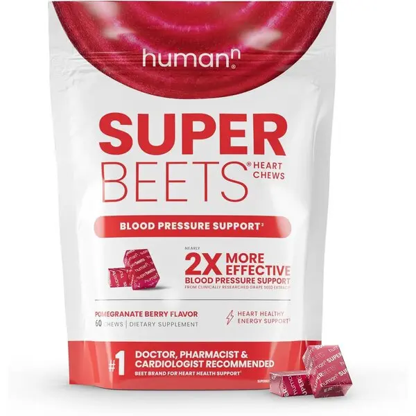 HUMANN Superbeets Heart Chews 60 Chews