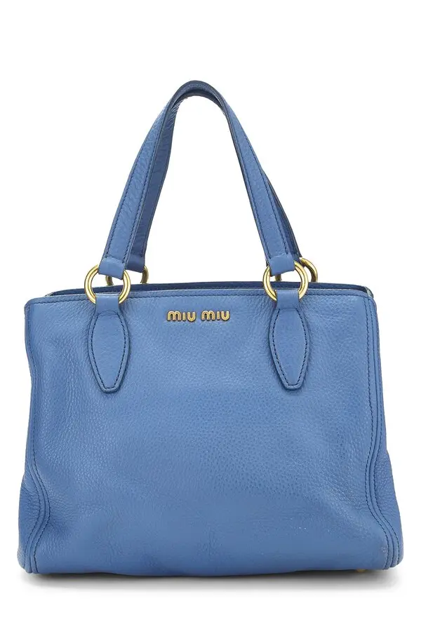 Miu Miu Calfskin Convertible Handbag