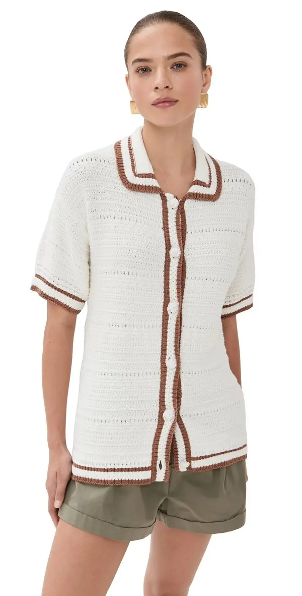 Veronica Beard Jadine Knit Top