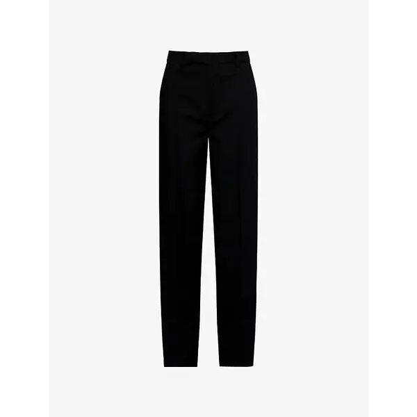 Rick Owens Dietrich Straight-leg Wool Trousers