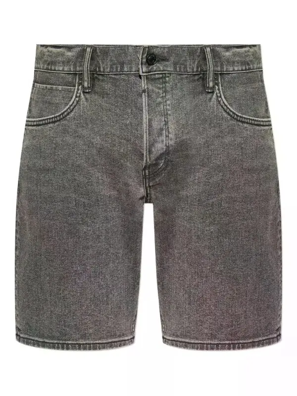All Saints Switch Denim Shorts - Grey