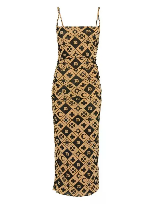 Nanushka Ruched Midi Dress