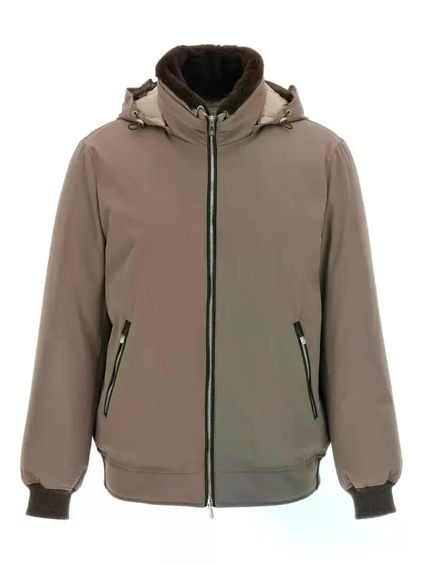 Brunello Cucinelli Quilted Padded Jacket - Grey