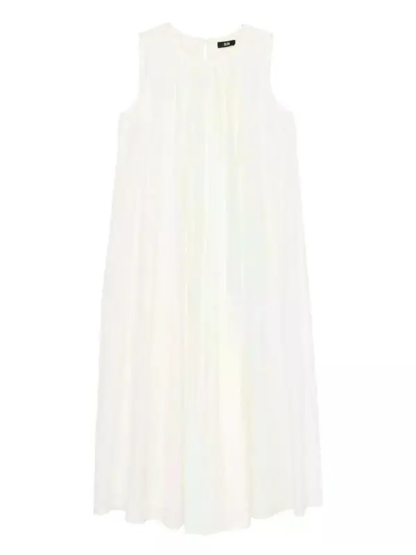 ELEH Sleeveless Pleated Midi Dress