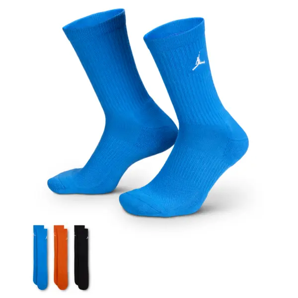 JORDAN Everyday Crew Socks - Multicolor