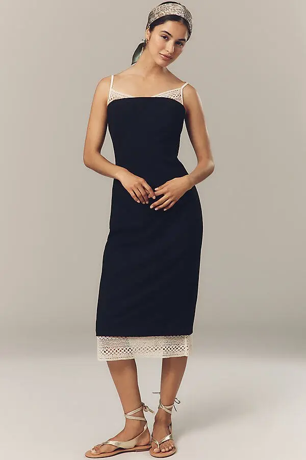 THIRD FORM Sable Twofer Sweater Midi Dress