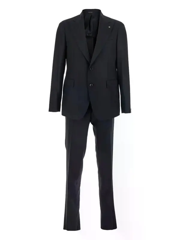 Tagliatore Single-breasted Pleated Trousers Suit