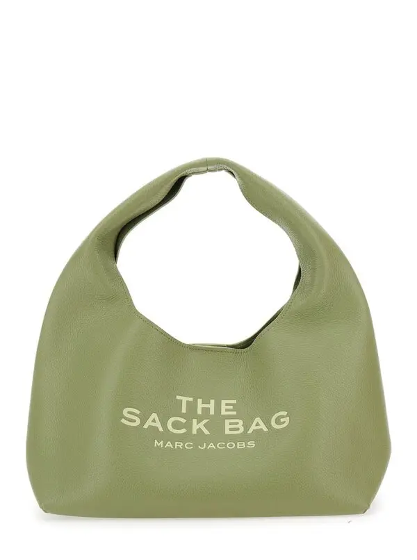 Marc Jacobs The Sack' Grained Leather Shoulder Bag - Green