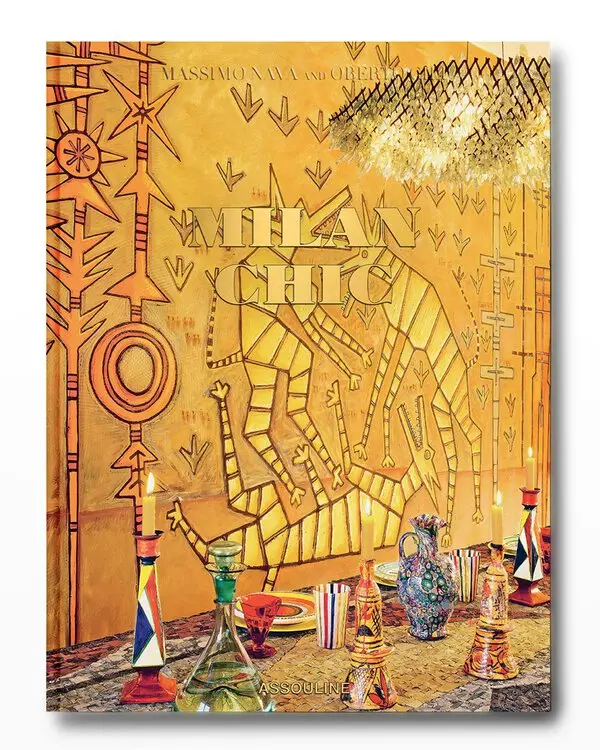 Assouline Milan Chic" Book Massimo Nava & Oberto Gili - One-color