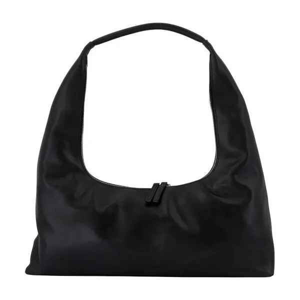 MARGESHERWOOD Large Hobo Shoulder Bag - Black