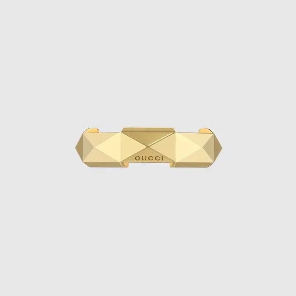 Gucci Link To Love 18k Ring - Yellow Gold